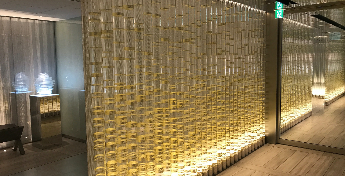 Lighting the Way | Cascade Coil | Coiled Wire Fabric Materials