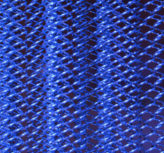 Lighting the Way | Cascade Coil | Coiled Wire Fabric Materials